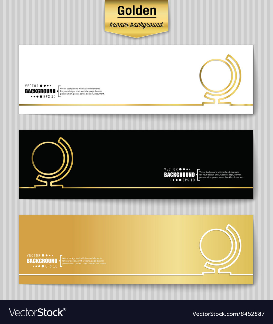Abstract creative concept gold background Vector Image Abstract creative concept gold background Vector Image