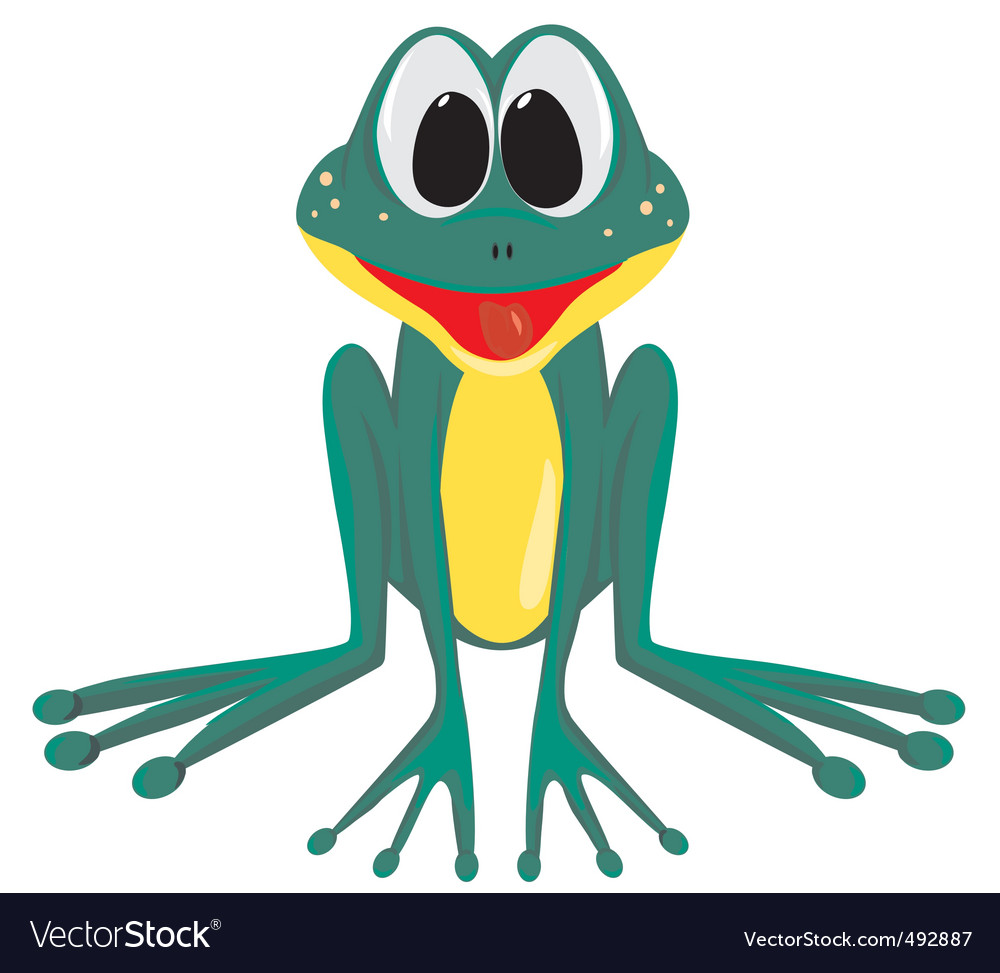 Frog Royalty Free Vector Image - VectorStock