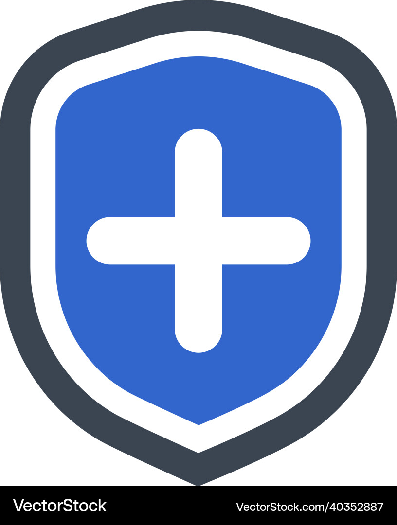 Health insurance icon Royalty Free Vector Image