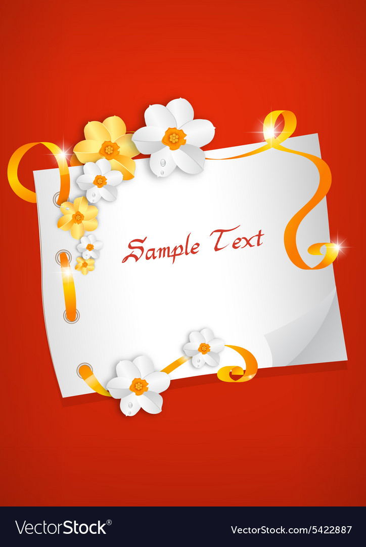 Spring background Royalty Free Vector Image - VectorStock