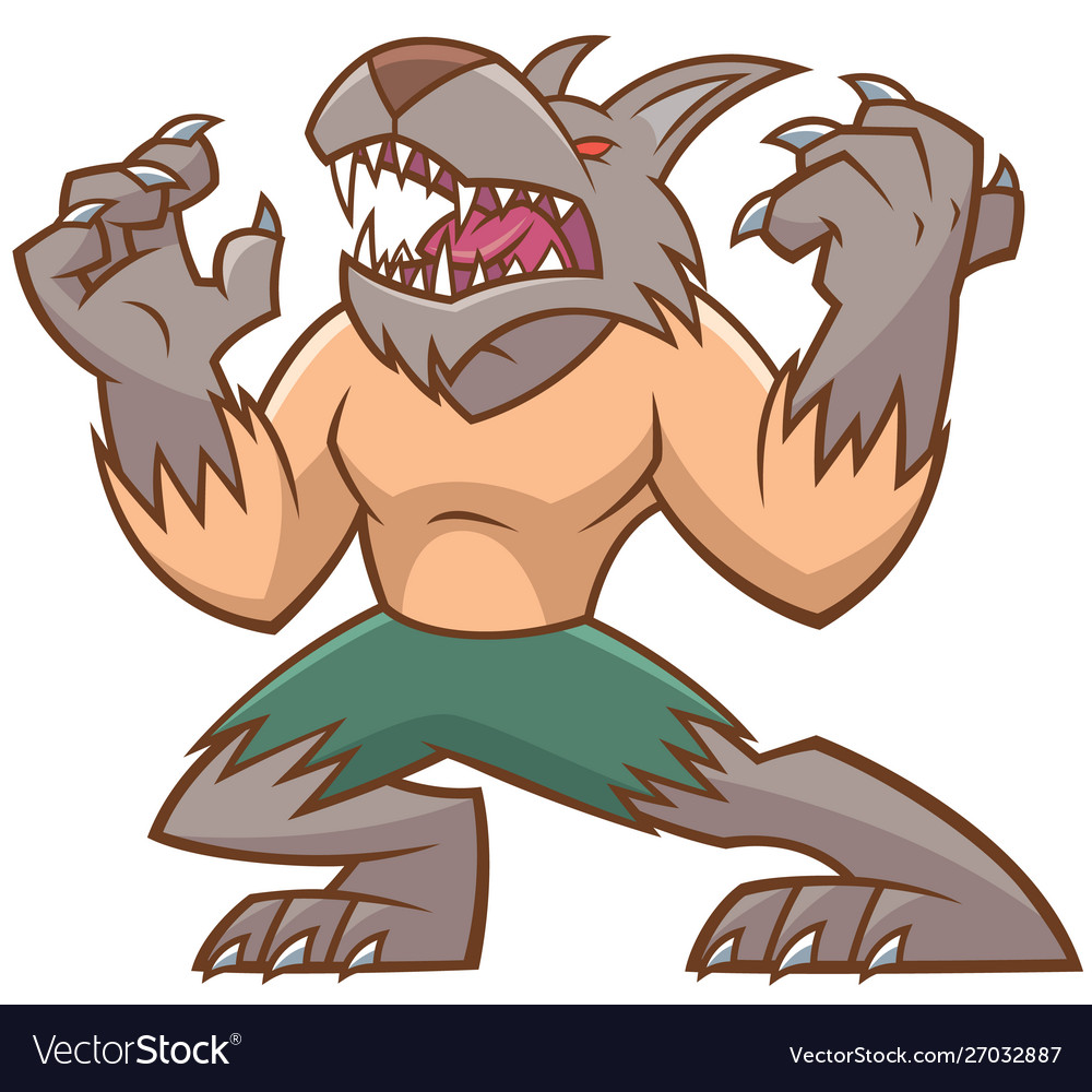Werewolf Royalty Free Vector Image - VectorStock