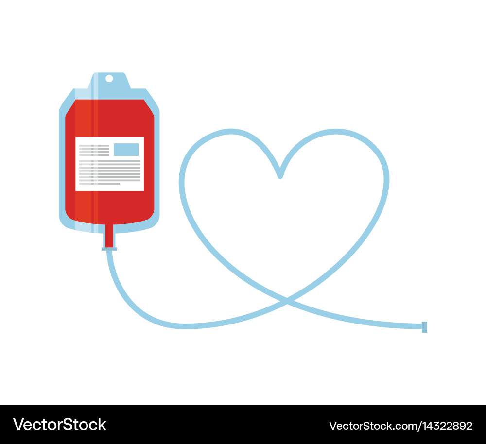Donate blood design Royalty Free Vector Image - VectorStock
