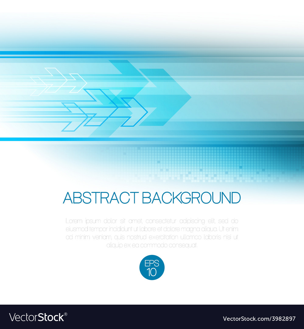 Abstract technology background with lines Vector Image