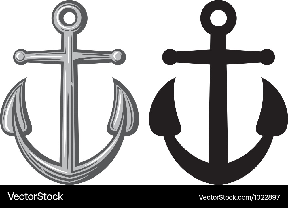 Anchor Royalty Free Vector Image - VectorStock