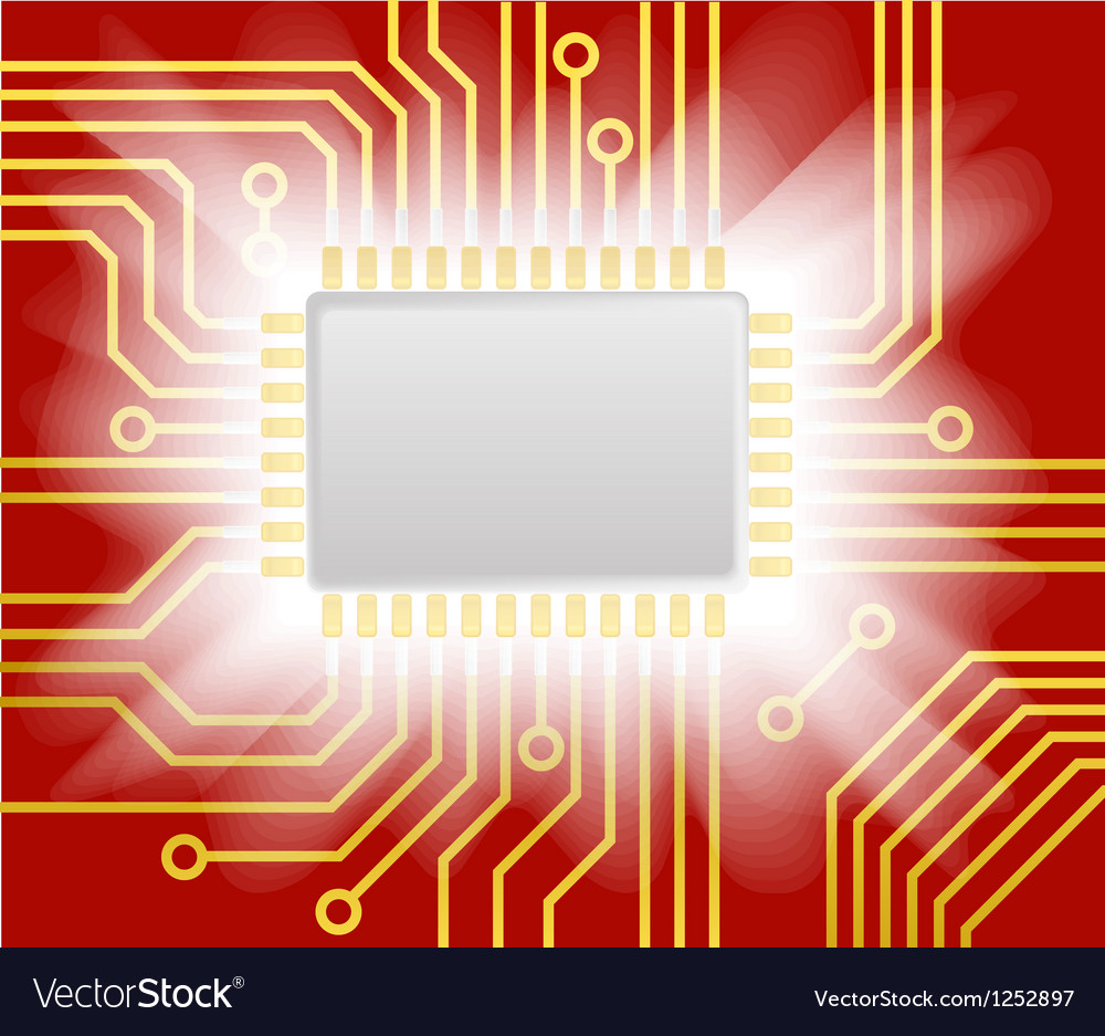 Chip Royalty Free Vector Image - VectorStock