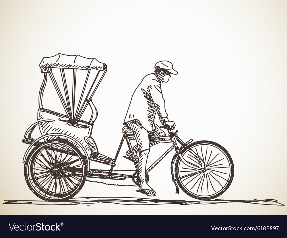 Rickshaw Drawing