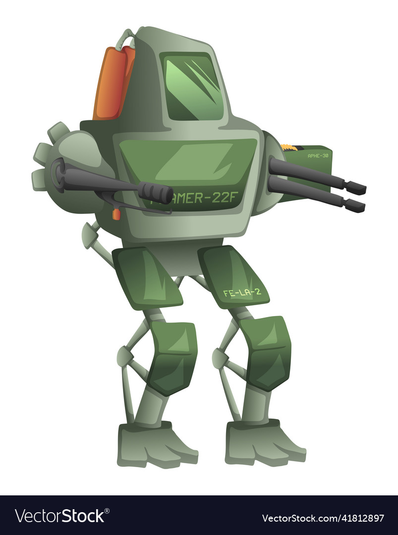 Mech Royalty Free Vector Image - VectorStock