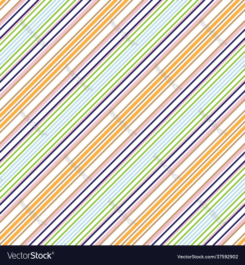 Colourful stripe seamless pattern background Vector Image