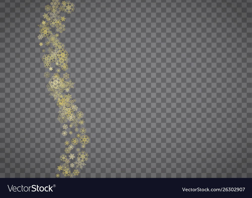 Christmas and new year snowflakes Royalty Free Vector Image