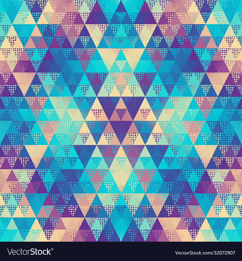 Seamless pattern background a triangles Royalty Free Vector