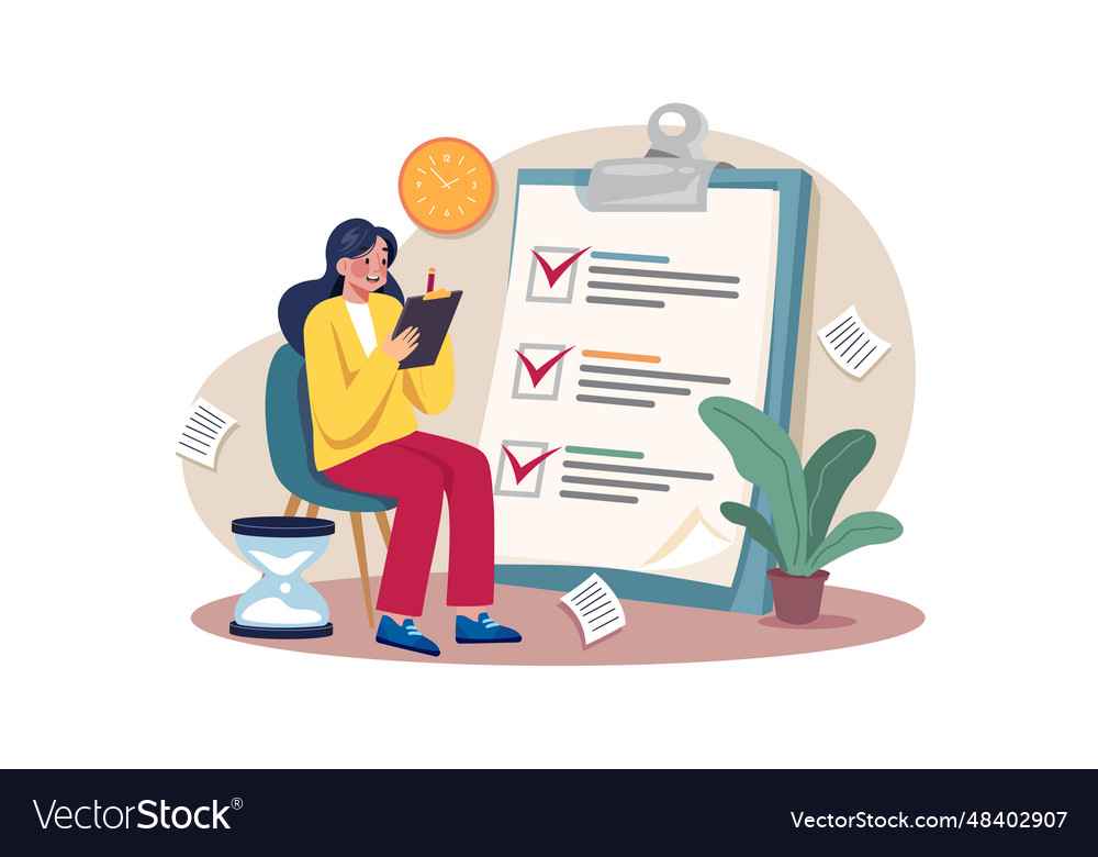 Task management Royalty Free Vector Image - VectorStock