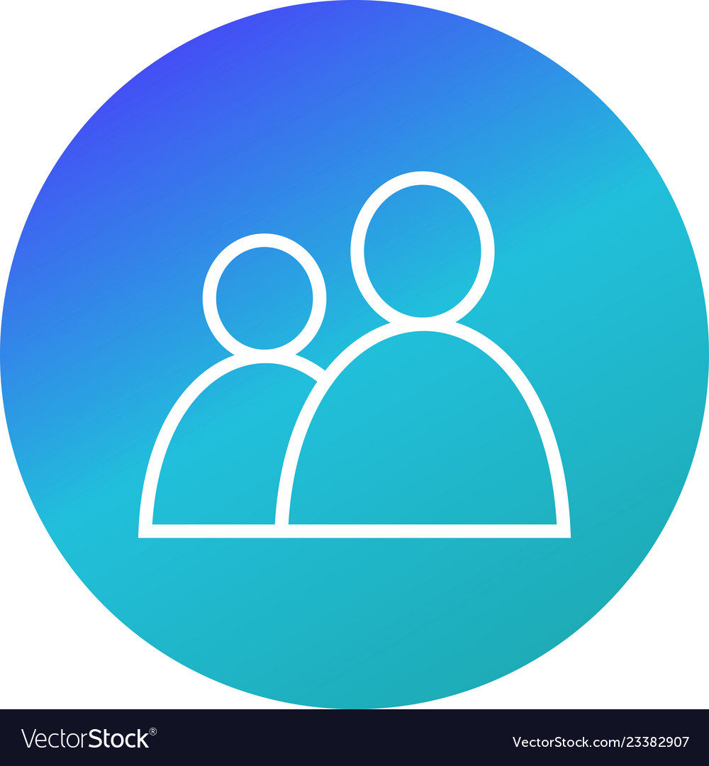Users icon Royalty Free Vector Image - VectorStock