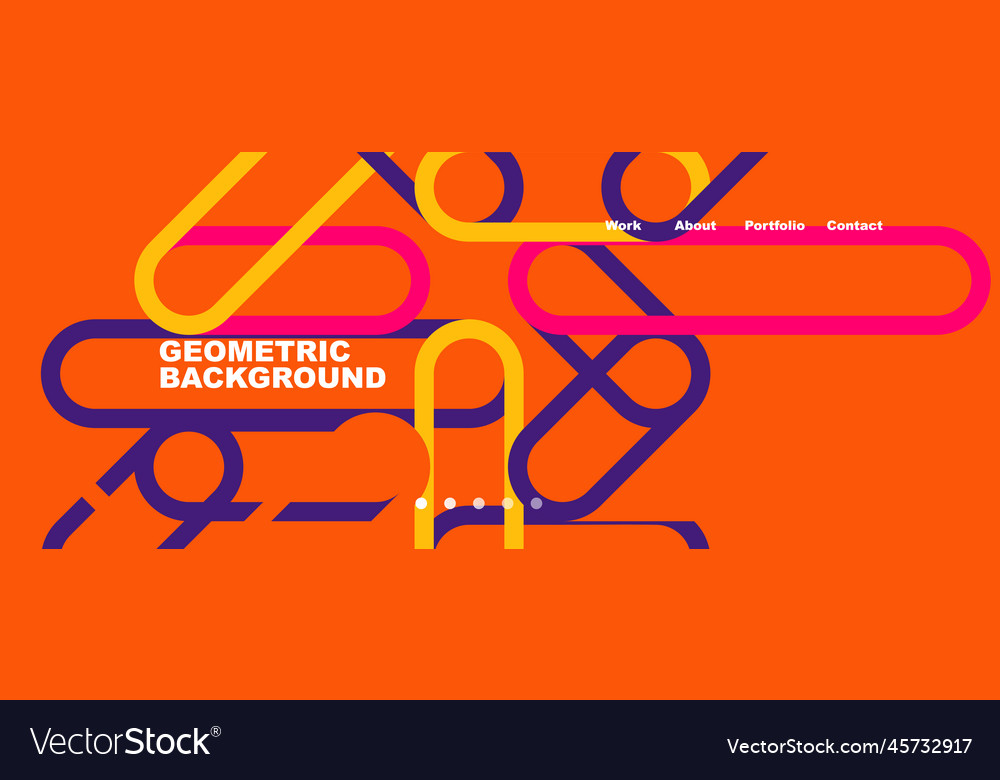 Abstract lines creative background Royalty Free Vector Image