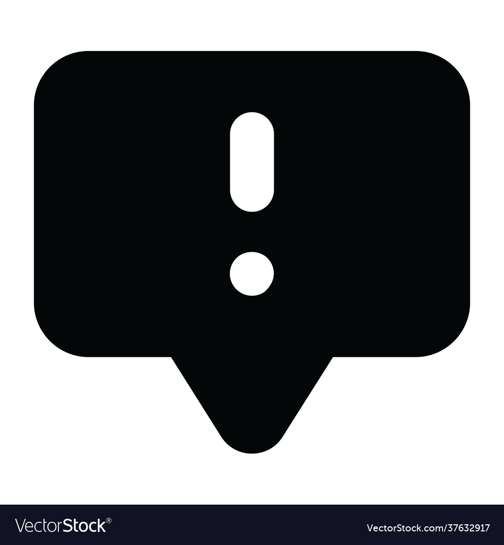 Message alert Royalty Free Vector Image - VectorStock