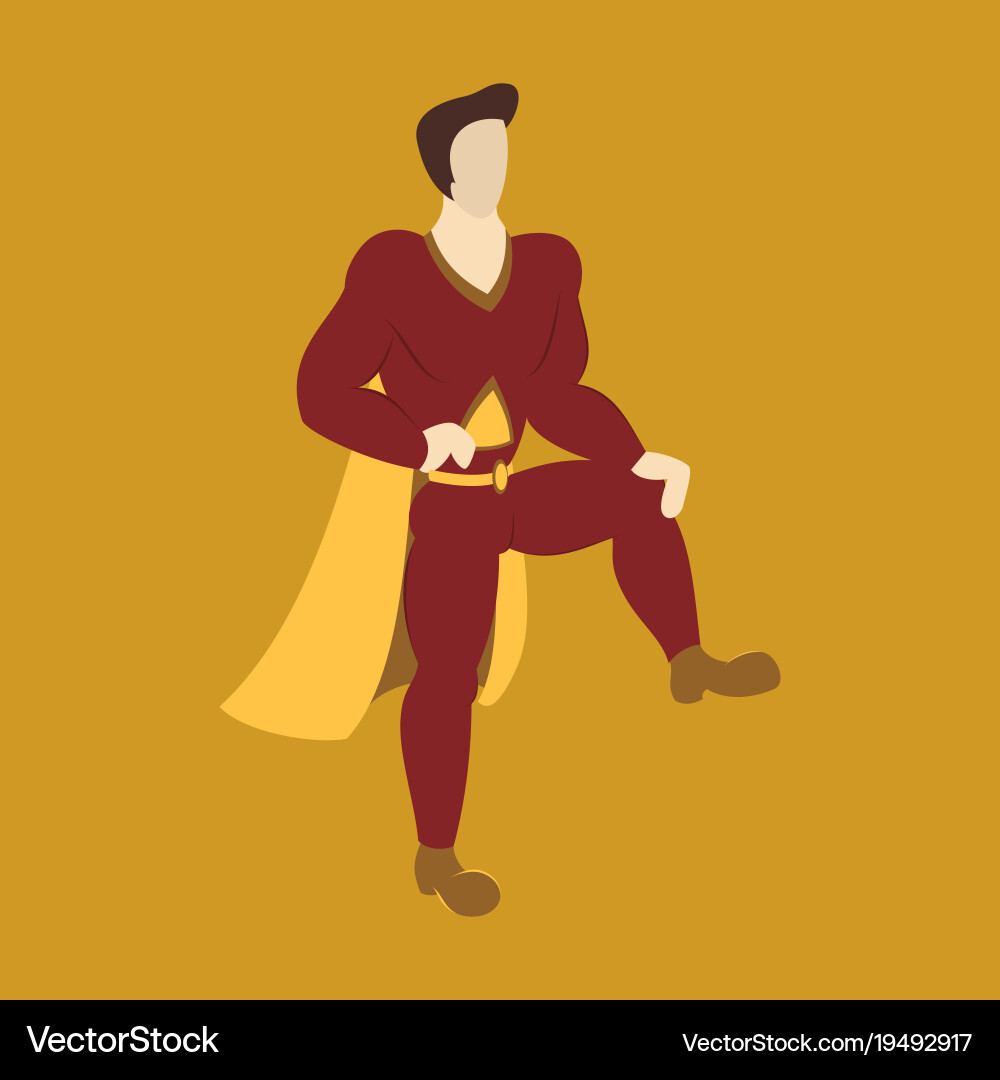 Superhero cartoon icon with superman Royalty Free Vector