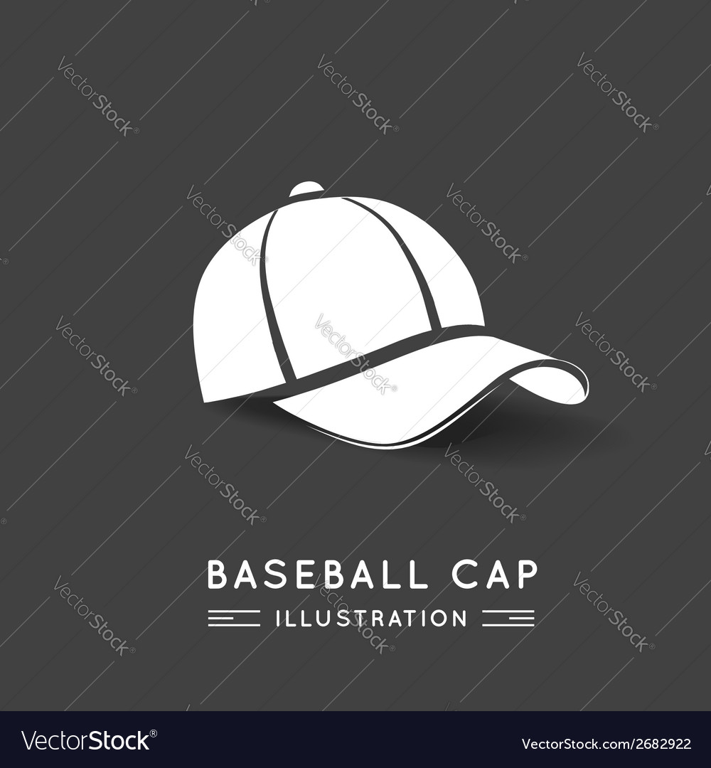 Baseball cap Royalty Free Vector Image - VectorStock