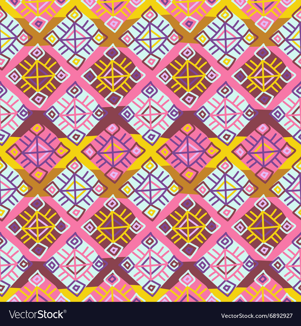 Hand-painted seamless pattern Royalty Free Vector Image