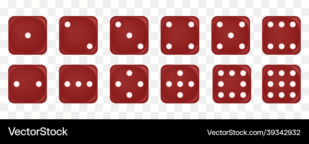 Dices gamble gaming monochrome poker cubes Vector Image