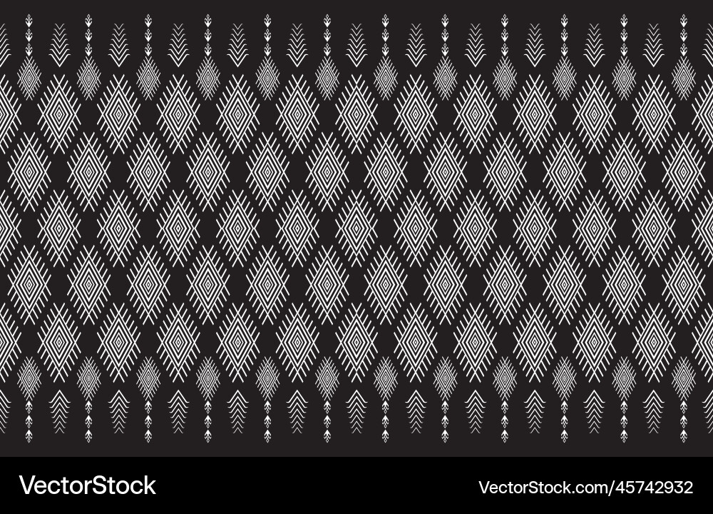 Gypsy pattern tribal ethnic motifs geometric Vector Image