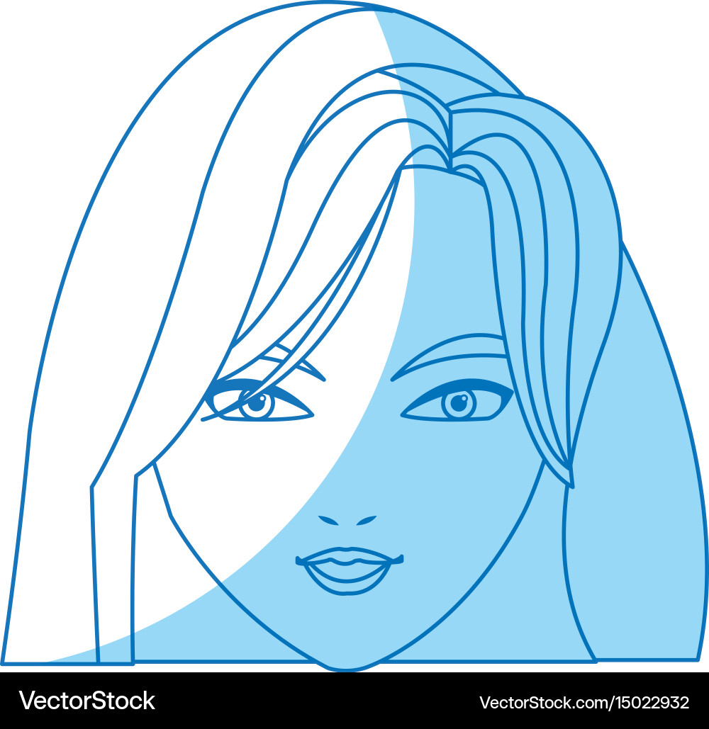 Holy virgin mary cartoon face icon Royalty Free Vector Image