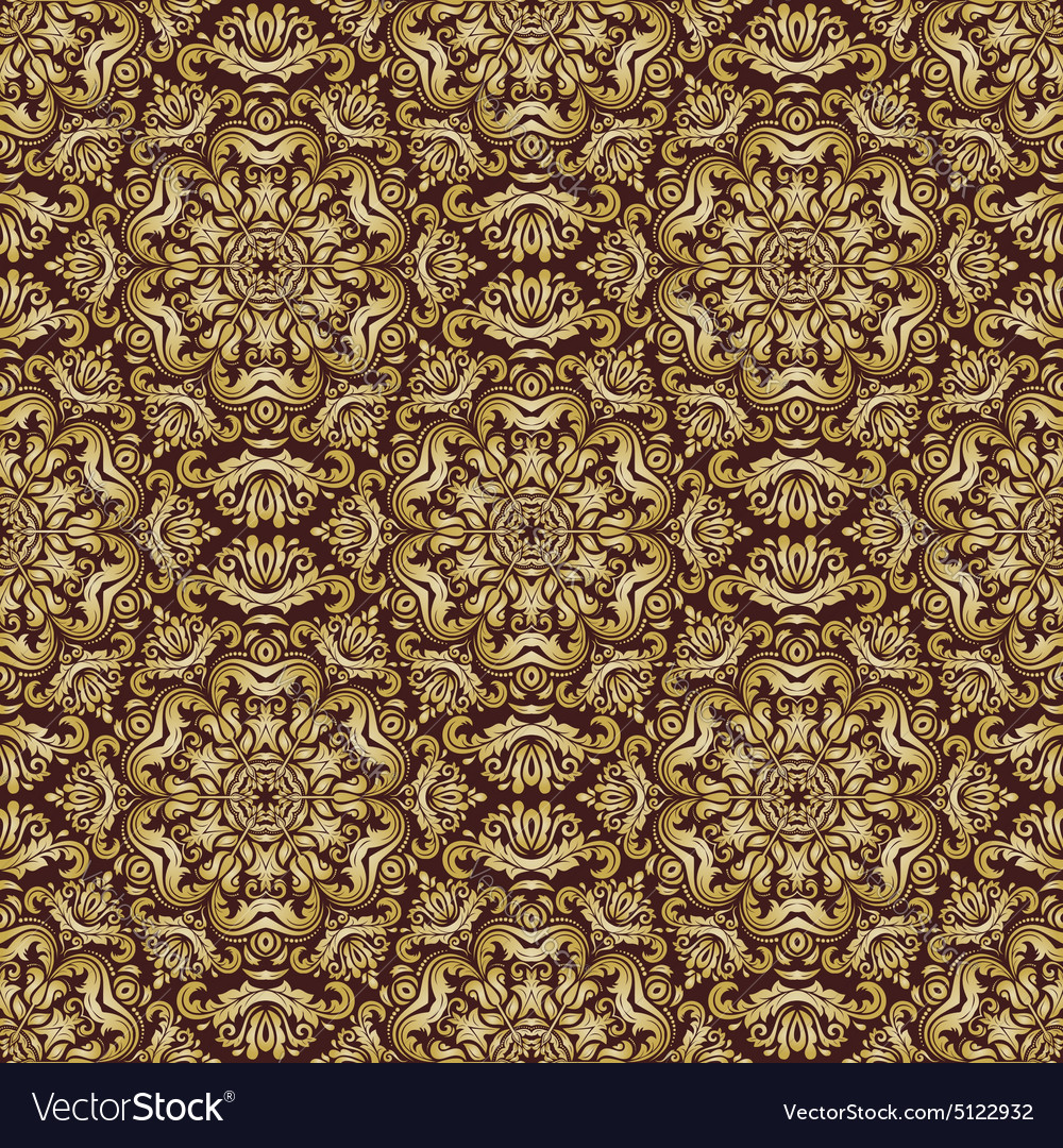 Seamless orient background Royalty Free Vector Image
