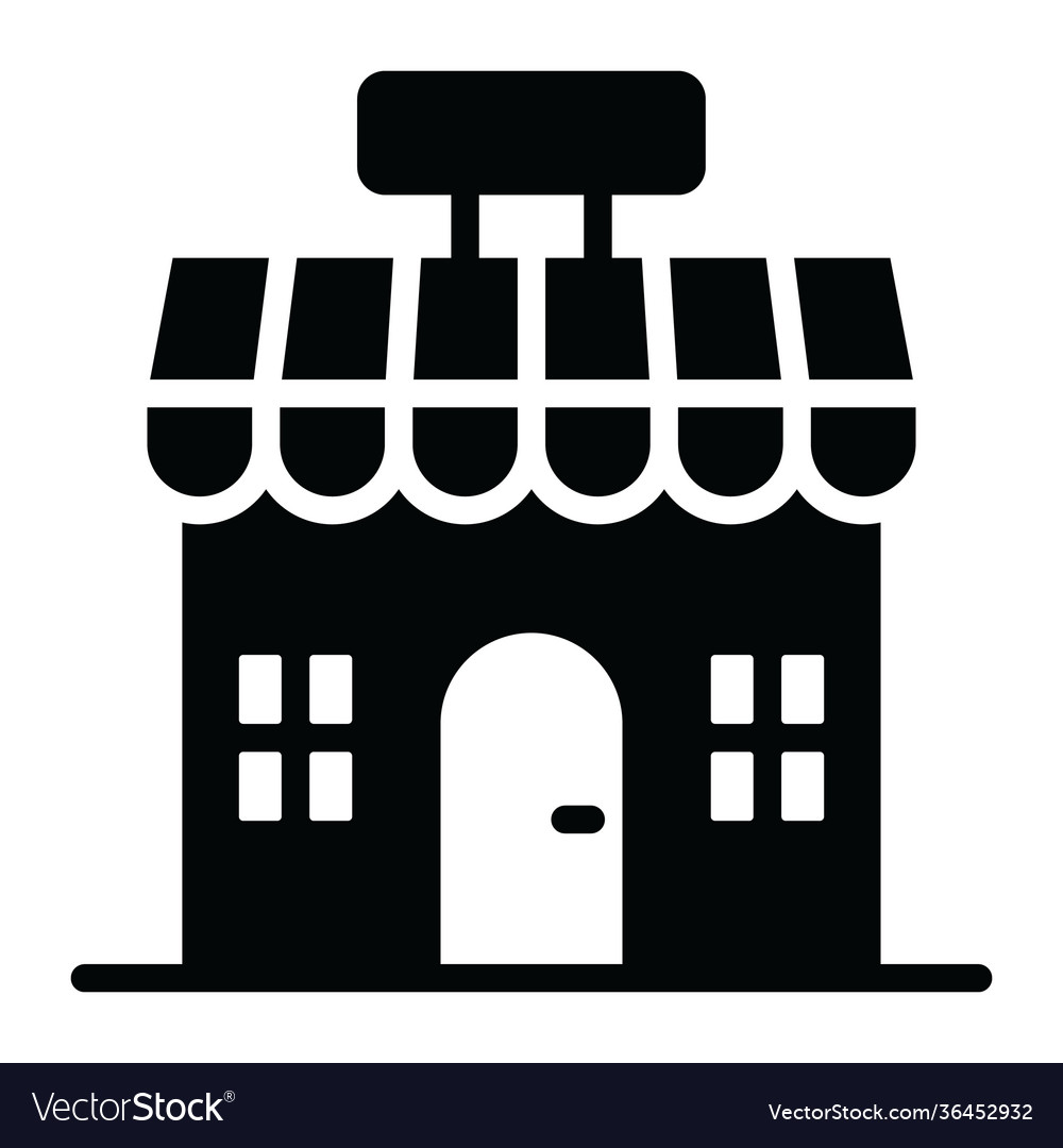 Shop Royalty Free Vector Image - VectorStock