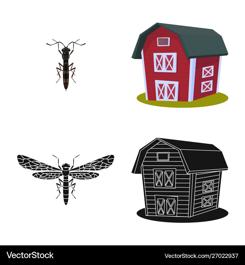 Agriculture and farming Royalty Free Vector Image