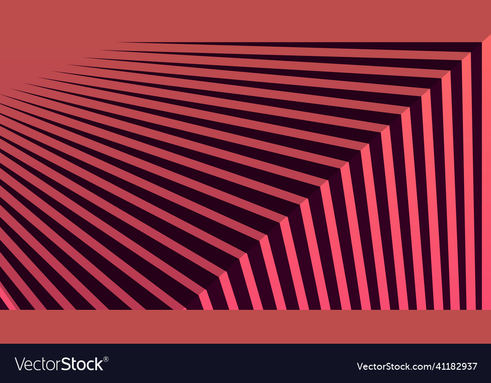 Red gradient lineart background pattern design Vector Image