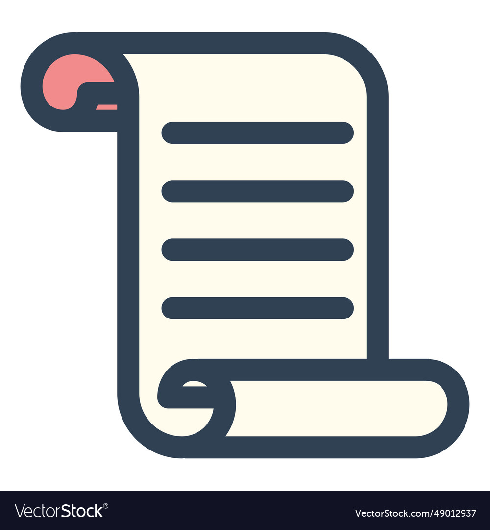 Stroke constitution letter Royalty Free Vector Image