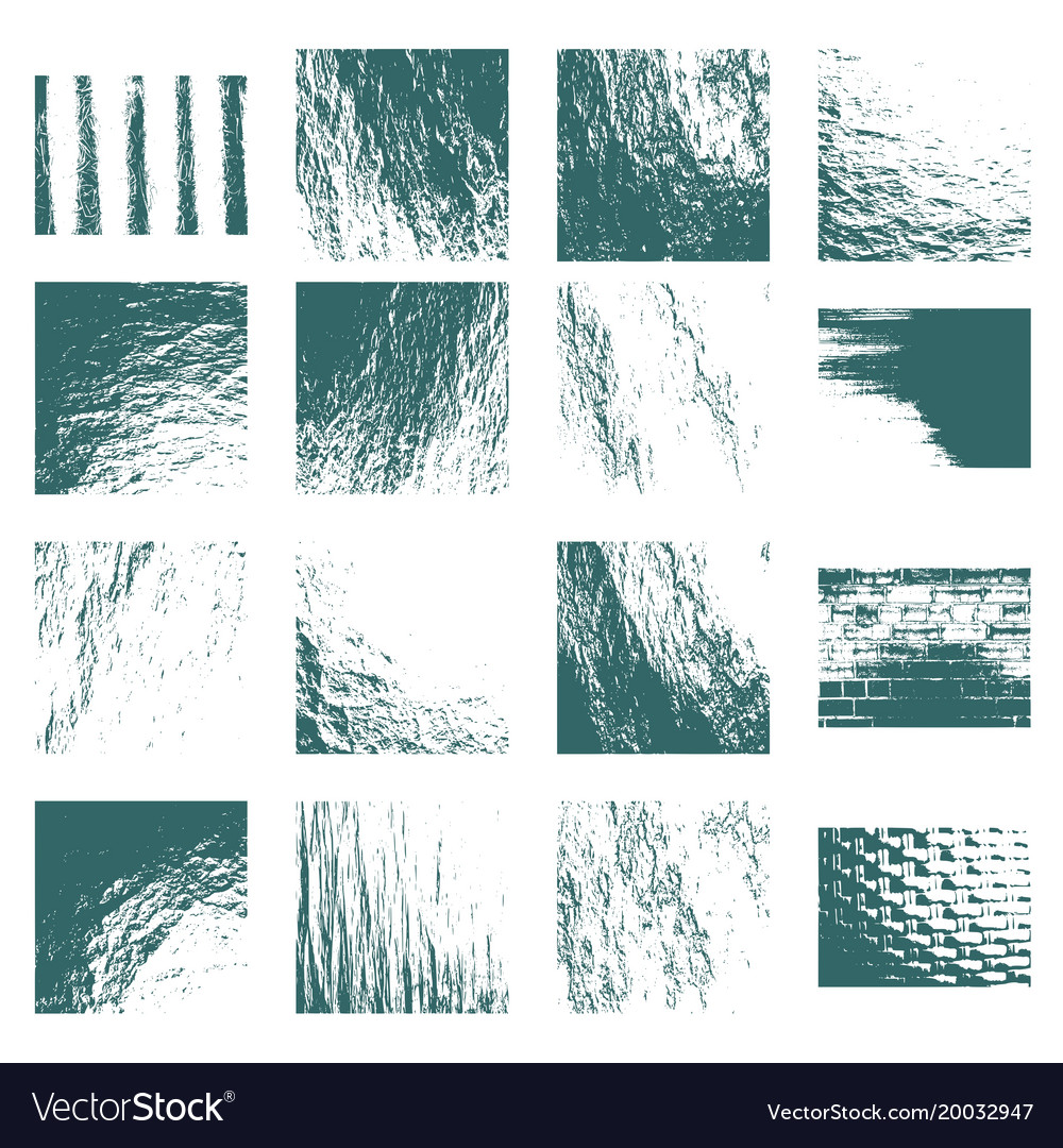 Abstract relief surface backgrounds set Royalty Free Vector