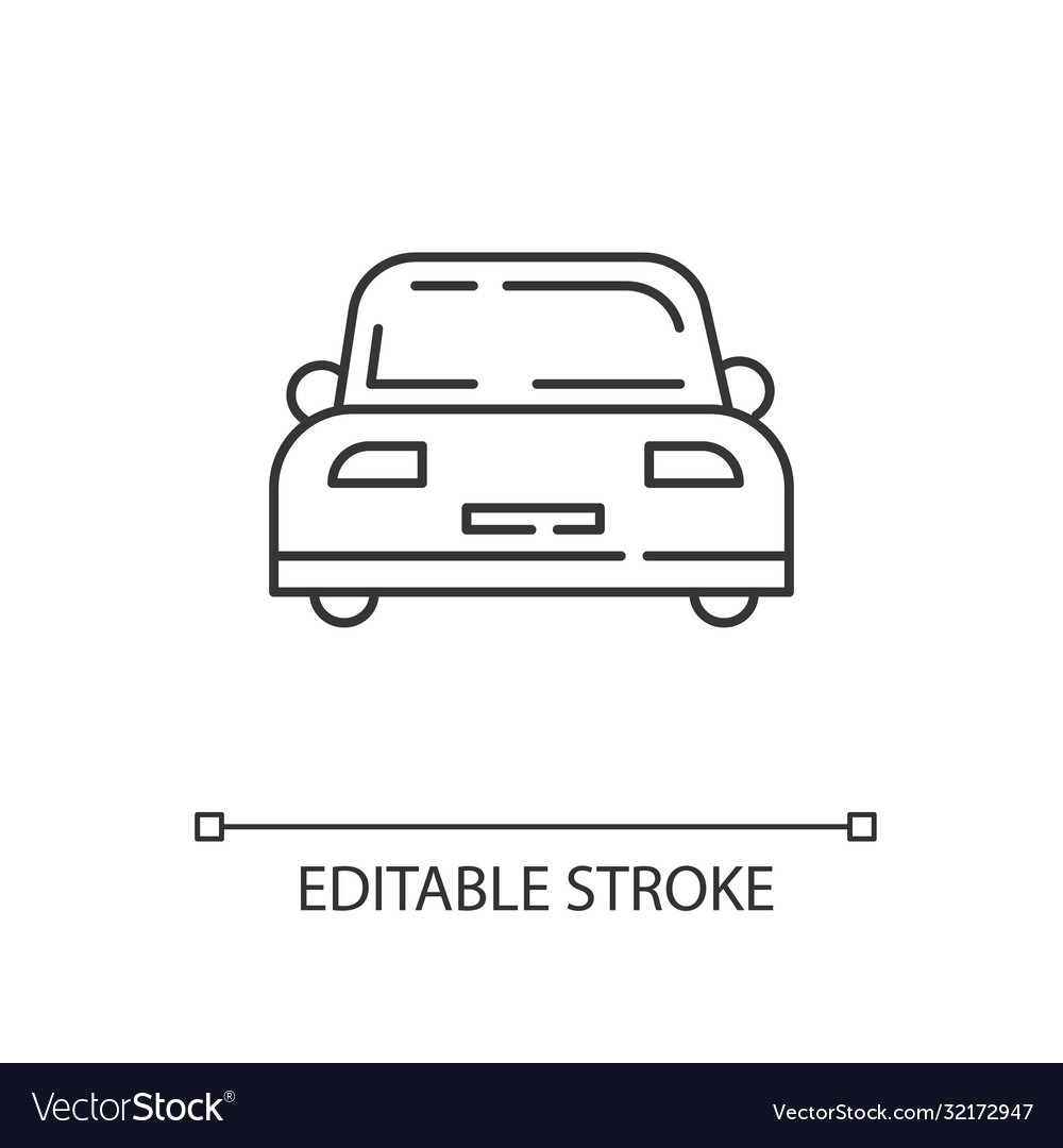 Auto linear icon Royalty Free Vector Image - VectorStock