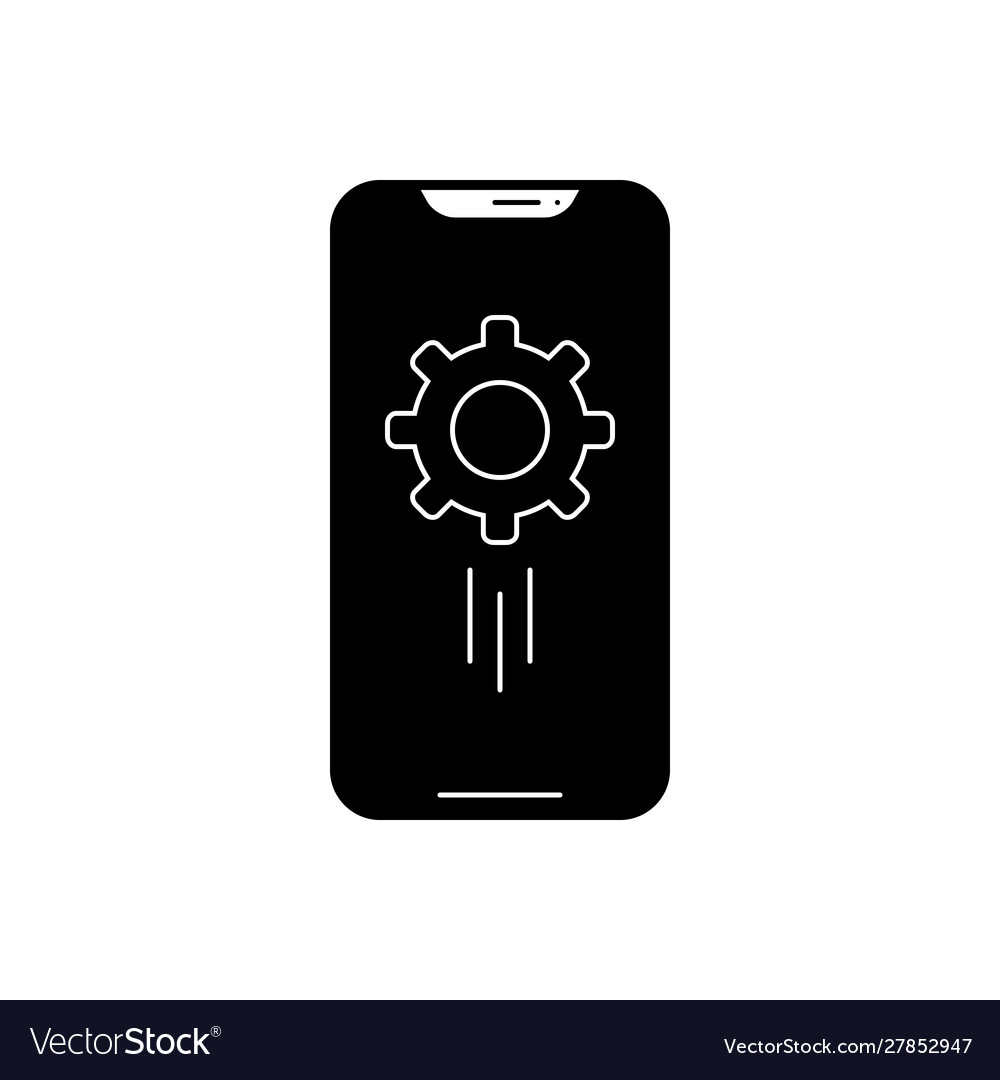 Settings app Royalty Free Vector Image - VectorStock