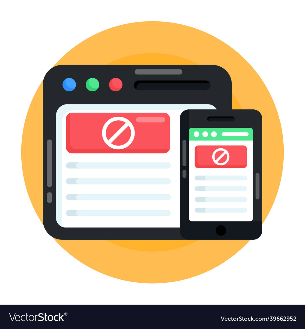 Responsive design Royalty Free Vector Image - VectorStock