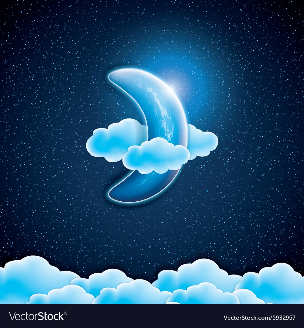 Moon Royalty Free Vector Image - VectorStock