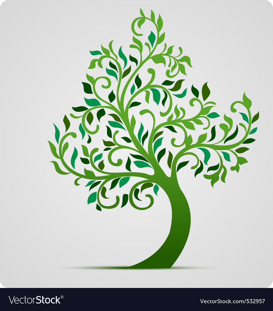 Tree vector icon Royalty Free Vector Image - VectorStock