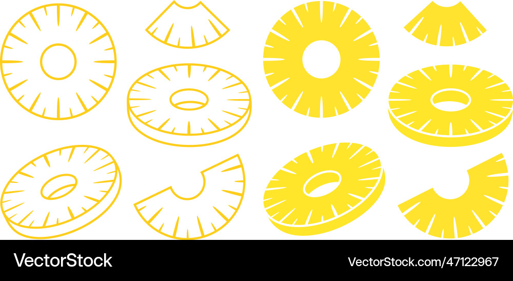Pineapple Royalty Free Vector Image - VectorStock
