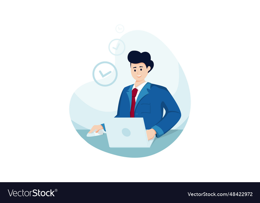 Business solution Royalty Free Vector Image - VectorStock