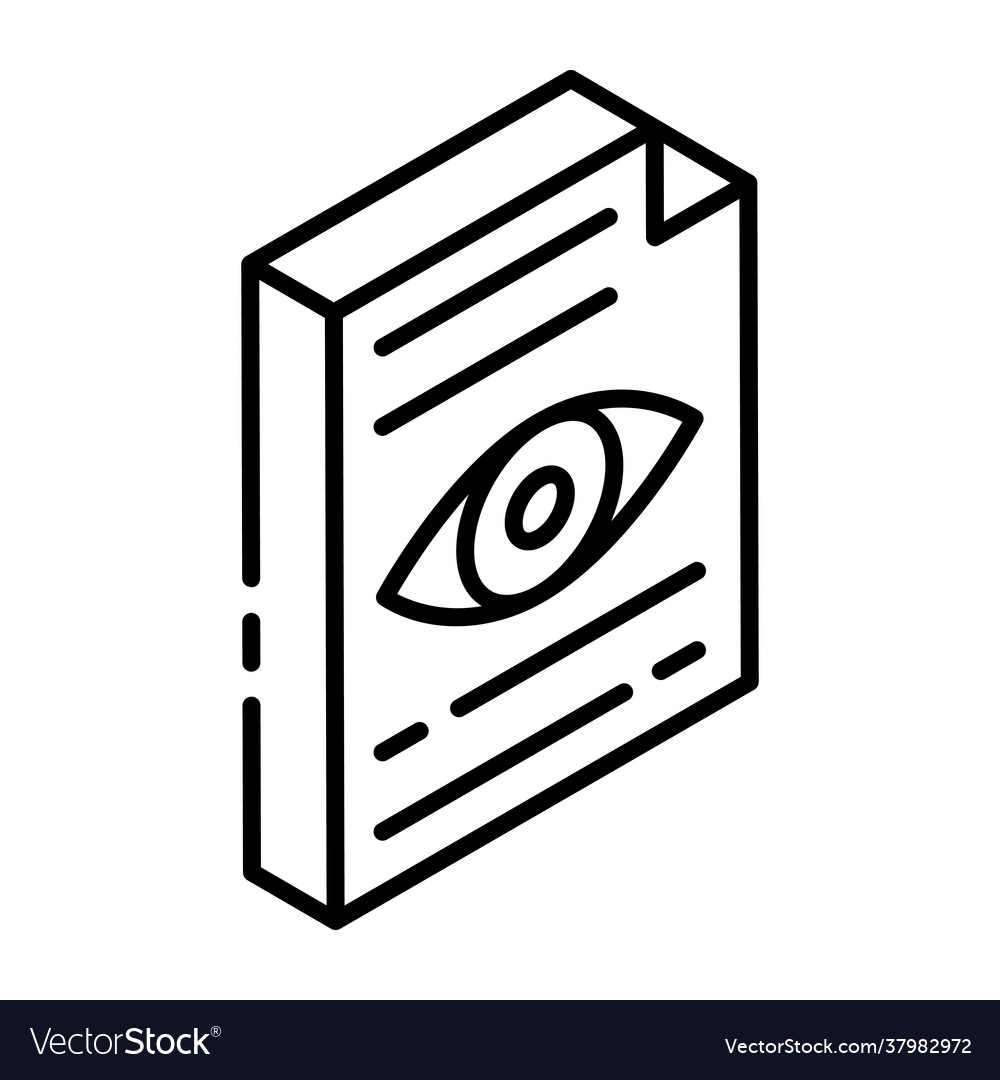 Document review Royalty Free Vector Image - VectorStock