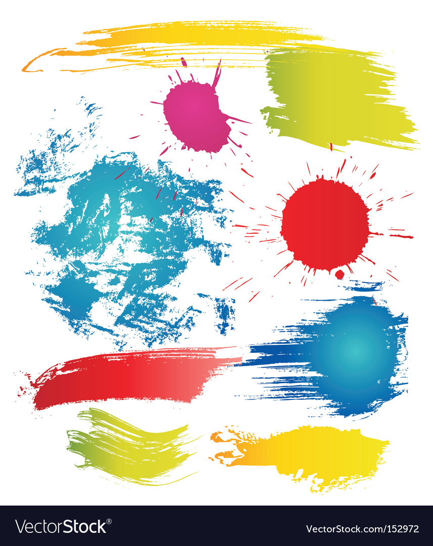 Grunge design elements Royalty Free Vector Image