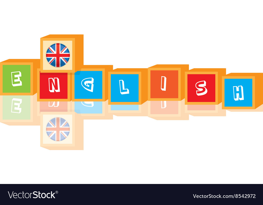 Learn language Royalty Free Vector Image - VectorStock