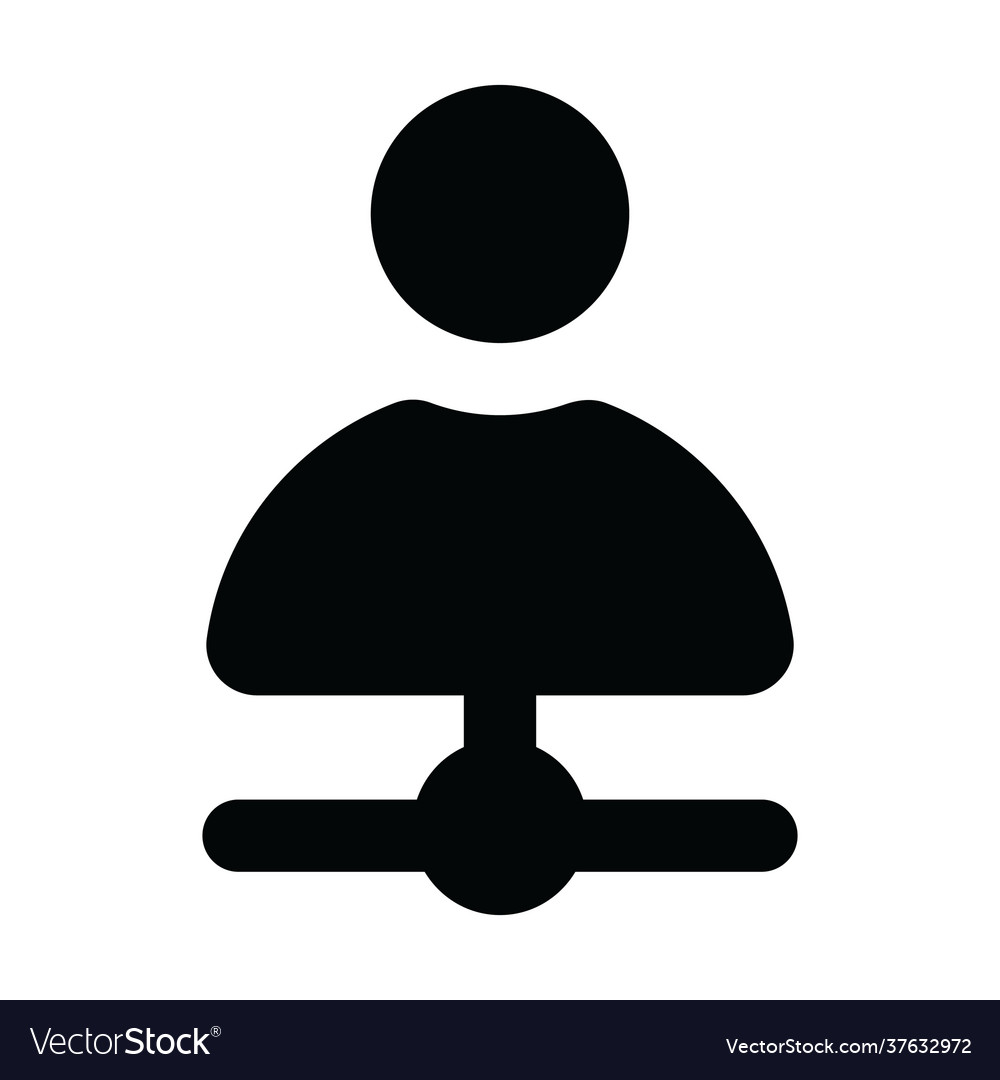 Personal network Royalty Free Vector Image - VectorStock