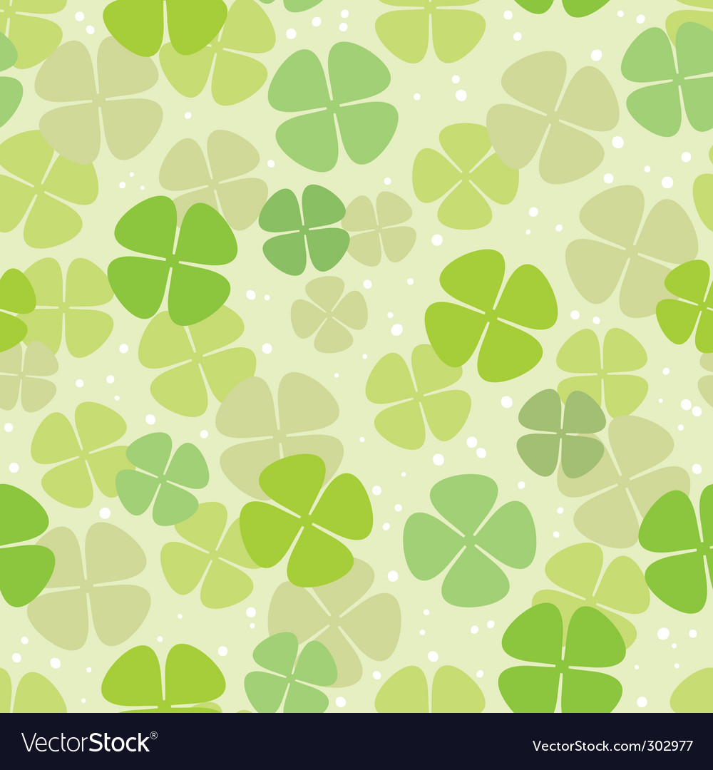Clover background Royalty Free Vector Image - VectorStock