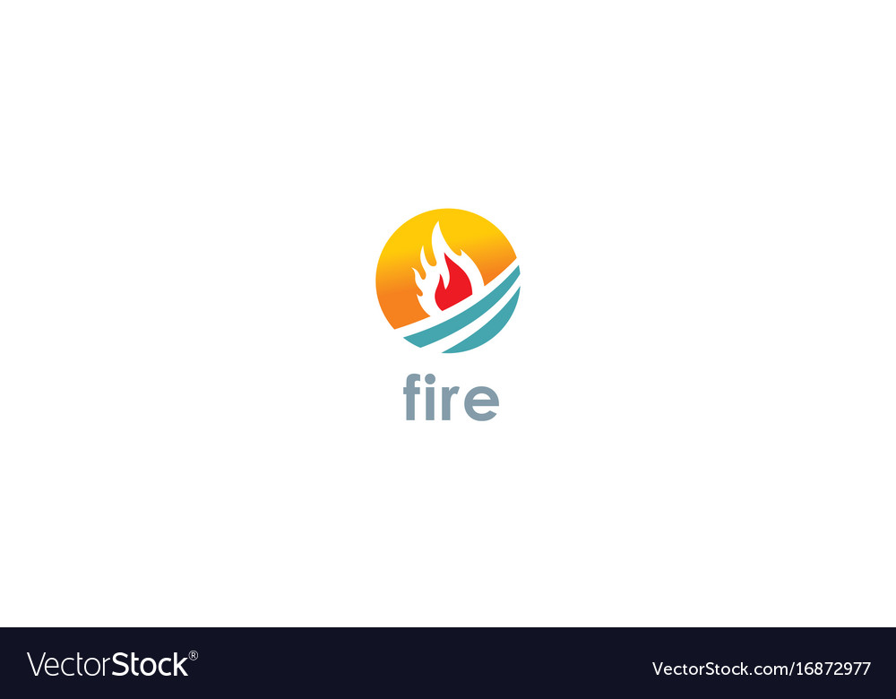 Fire logo Royalty Free Vector Image - VectorStock