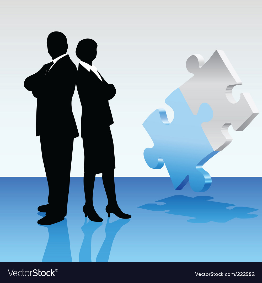 Business team Royalty Free Vector Image - VectorStock