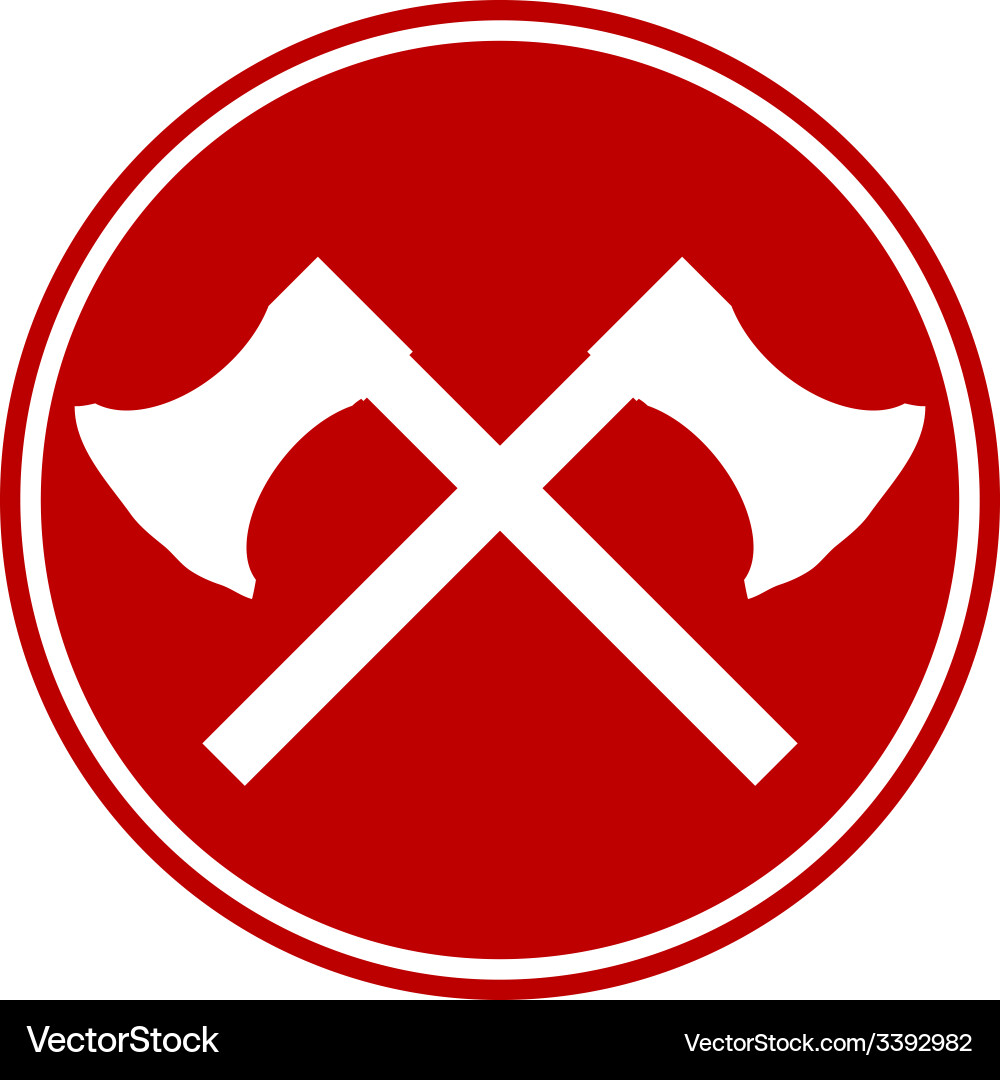 Crossed axes button Royalty Free Vector Image - VectorStock