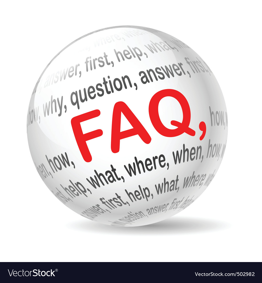 Faq Royalty Free Vector Image - VectorStock