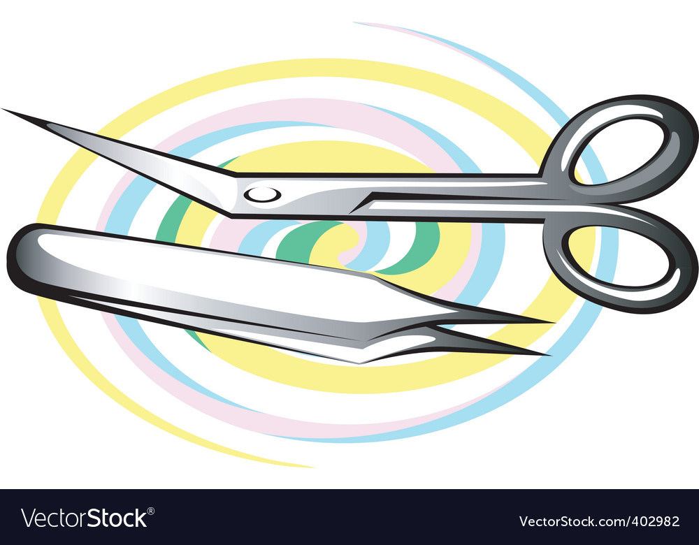 Scissors Royalty Free Vector Image - VectorStock