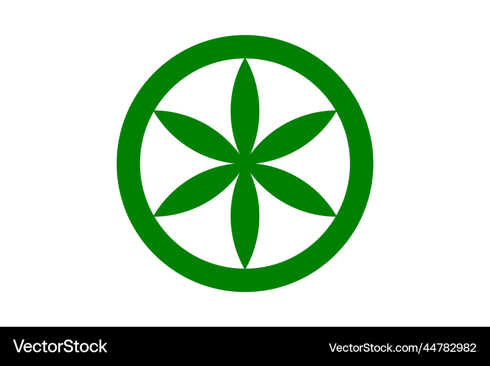Simple flag of padania Royalty Free Vector Image