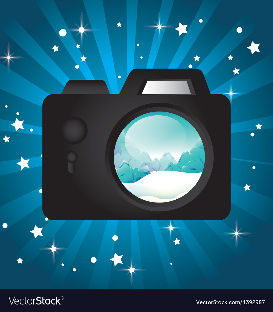 Camera design Royalty Free Vector Image - VectorStock