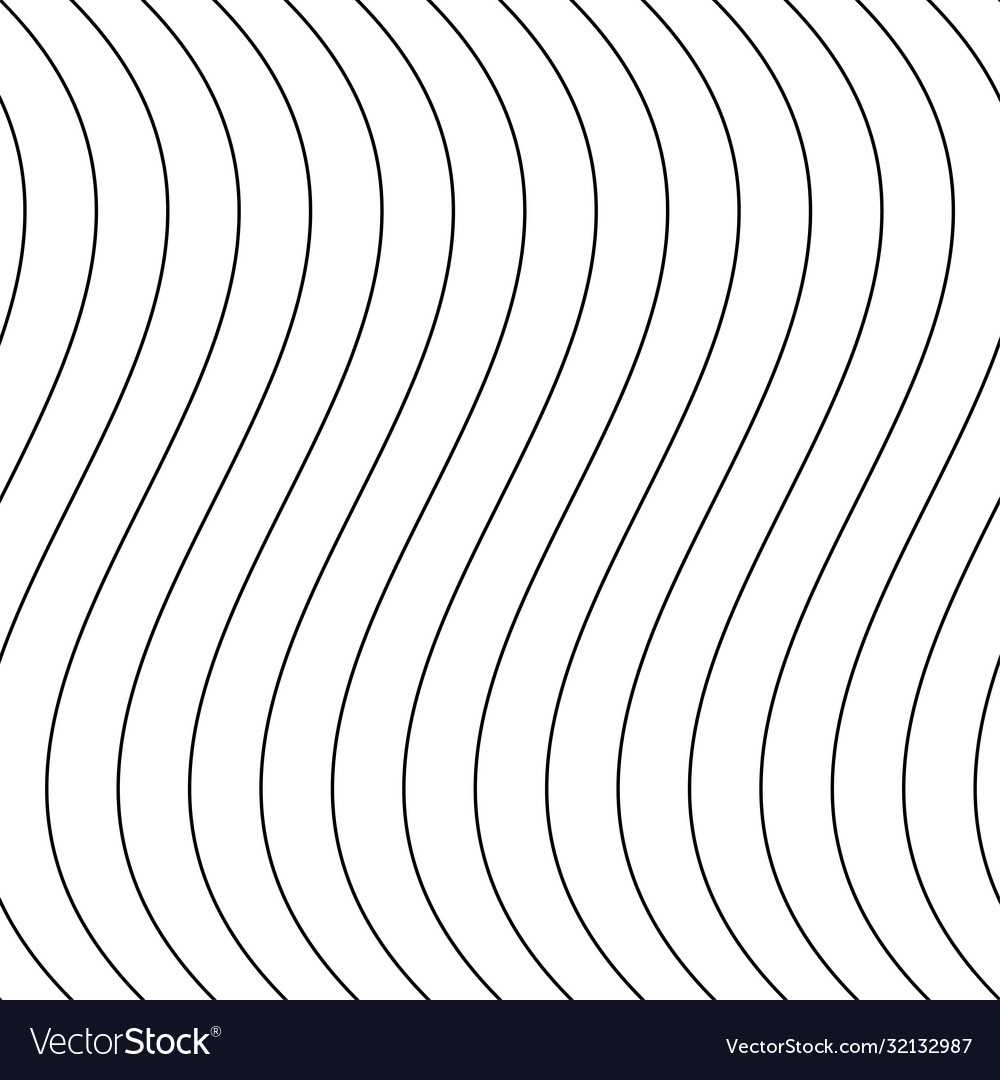 Decorative seamless outline pattern Royalty Free Vector